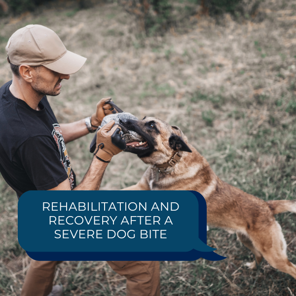 Rehabilitation and Recovery After a Severe Dog Bite - Geiger Legal ...